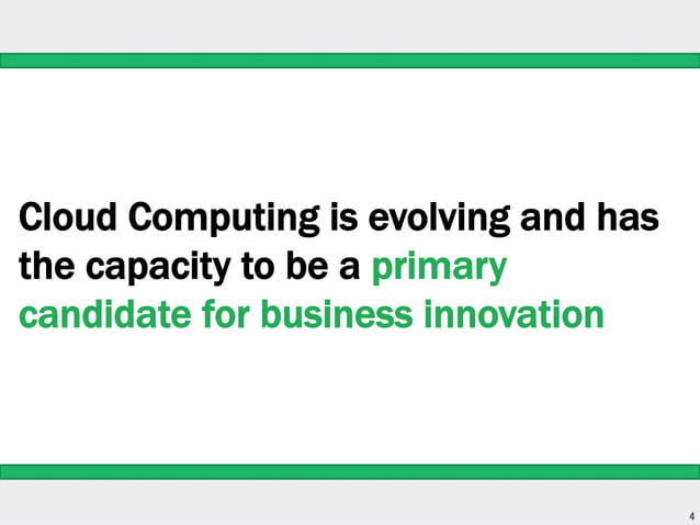 Enterprise Cloud Strategy Framework | PDF