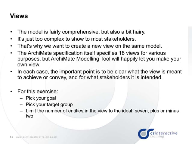 Enterprise communication using archiMate | PPT