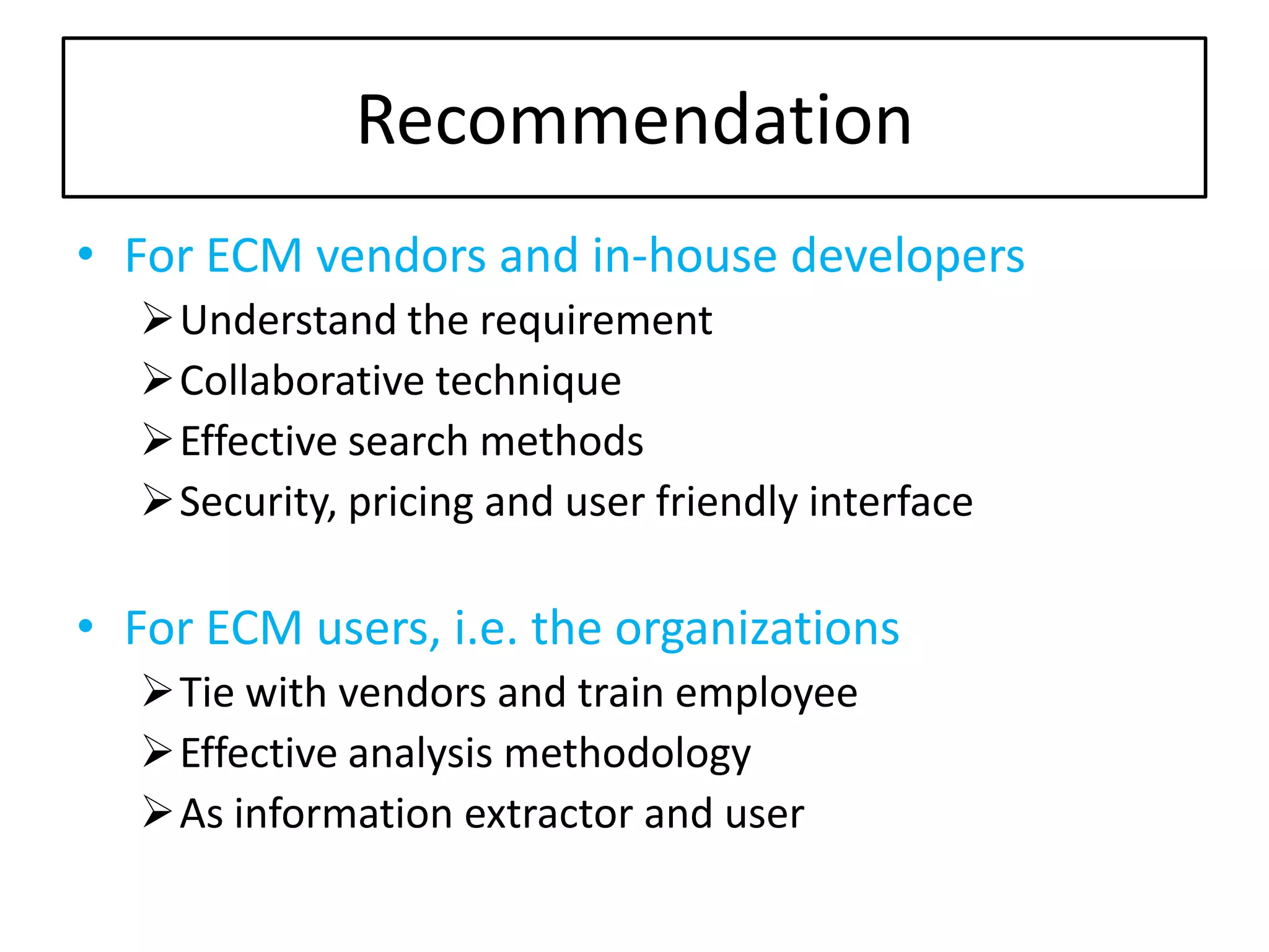 Enterprise Content Management | PPTX