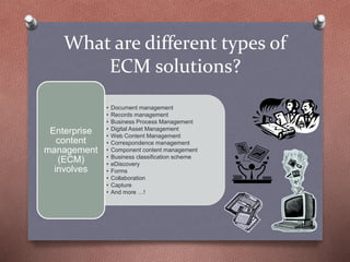 Enterprise Content Management Consulting - A Quick Reference | PPT