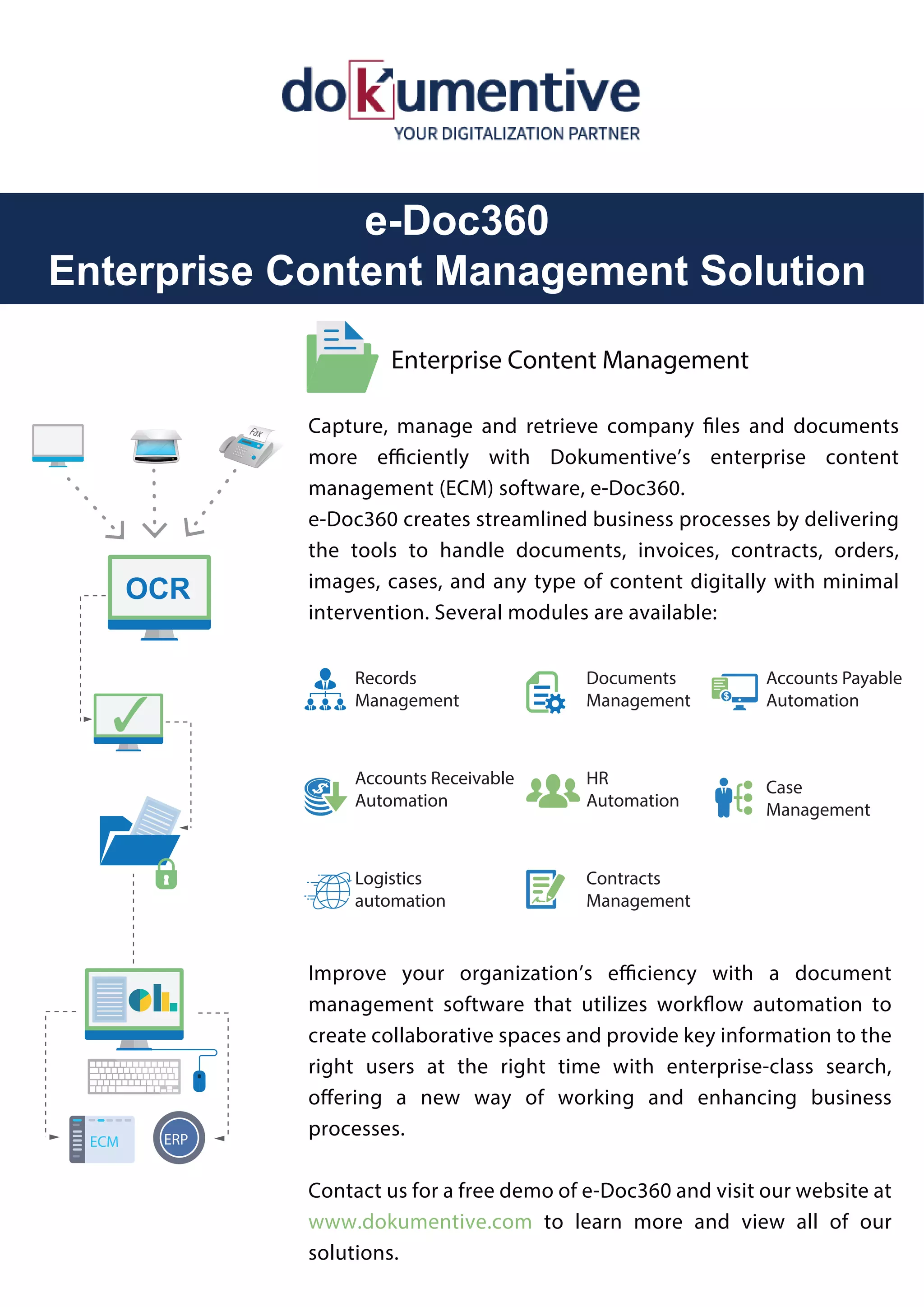 Enterprise content management solution | PDF | Business Utilities ...