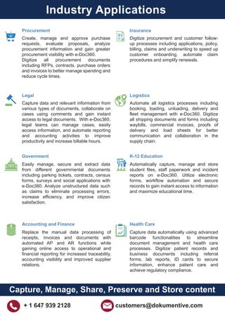 Enterprise content management solution | PDF | Business Utilities | Business