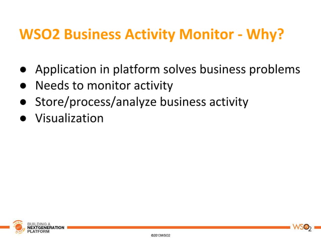 Enterprise data in the WSO2 platform | PPT