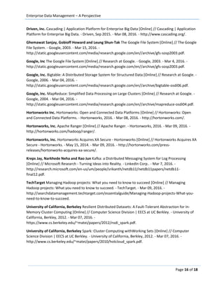 Enterprise Data Management - Data Lake - A Perspective | PDF ...