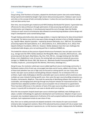 Enterprise Data Management - Data Lake - A Perspective | PDF ...