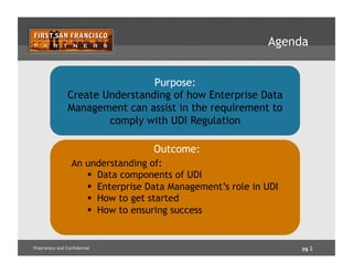 Enterprise Data Management Enables Unique Device Identification (UDI) | PPT