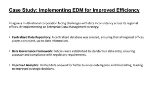Enterprise Data Management: Ensuring Efficiency and Security | PPTX