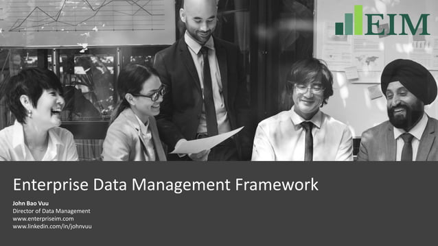 Enterprise Data Management Framework Overview | PDF | Databases | Computer Software and Applications