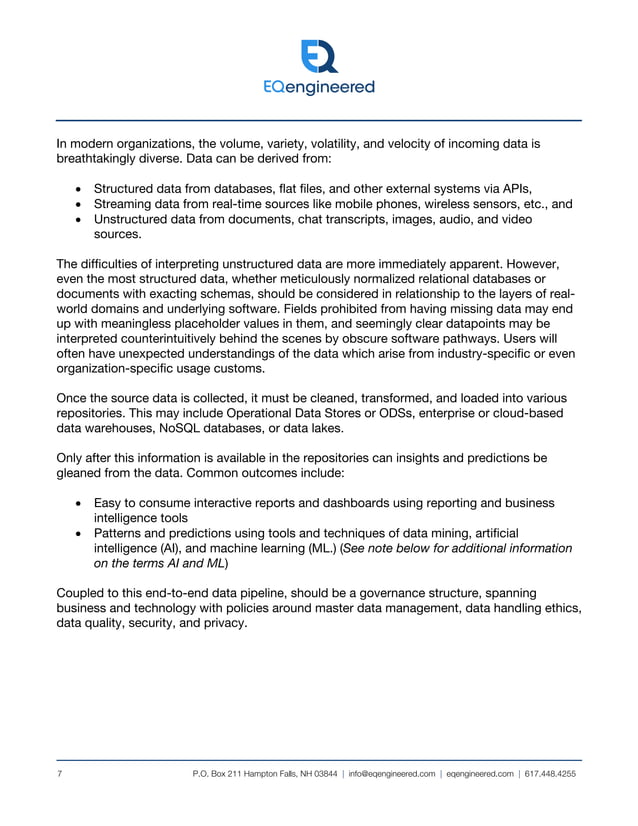 Building an Effective Data & Analytics Operating Model A Data ...