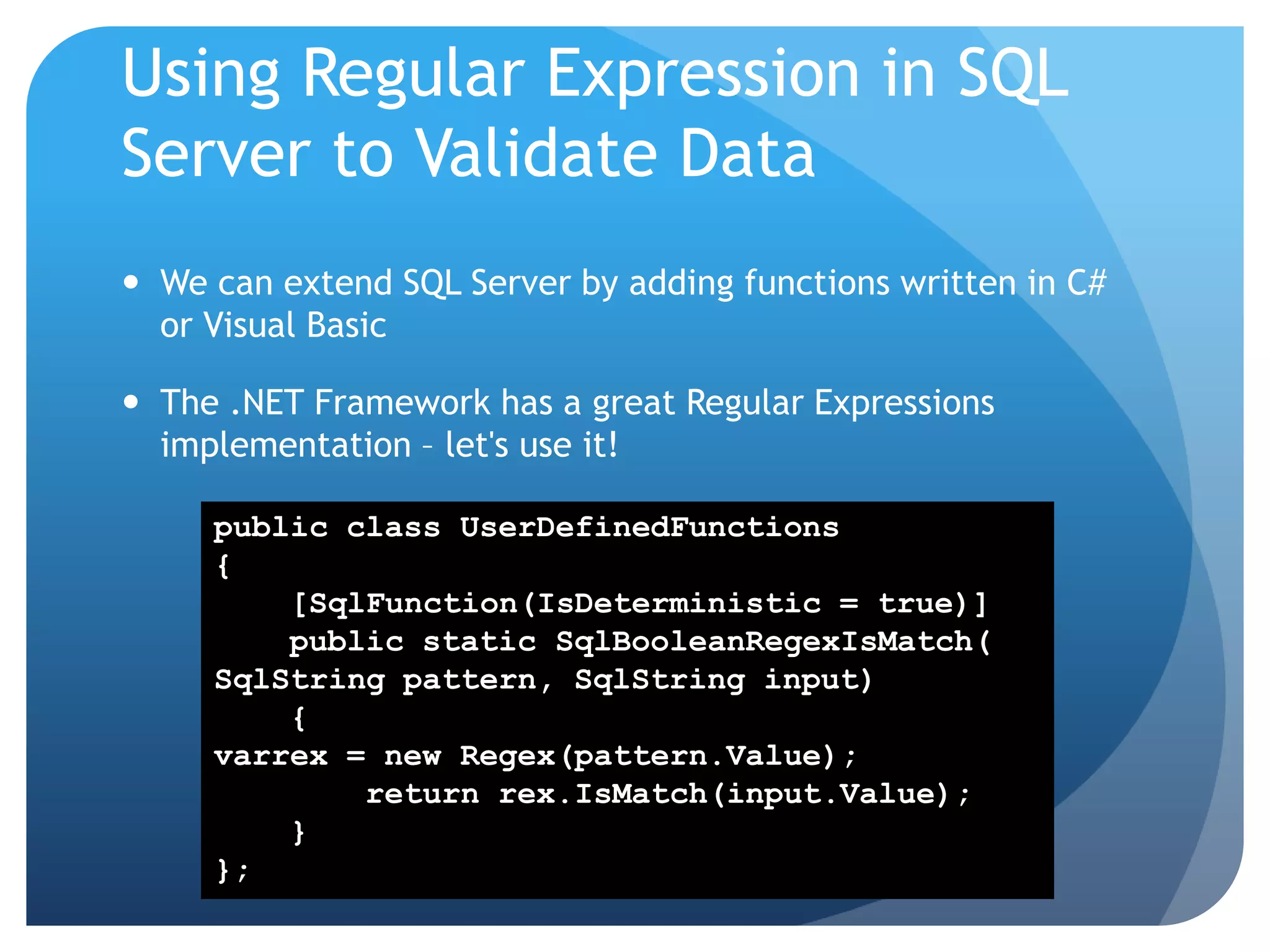 Enterprise Data Validation Pptx Databases Computer Software And