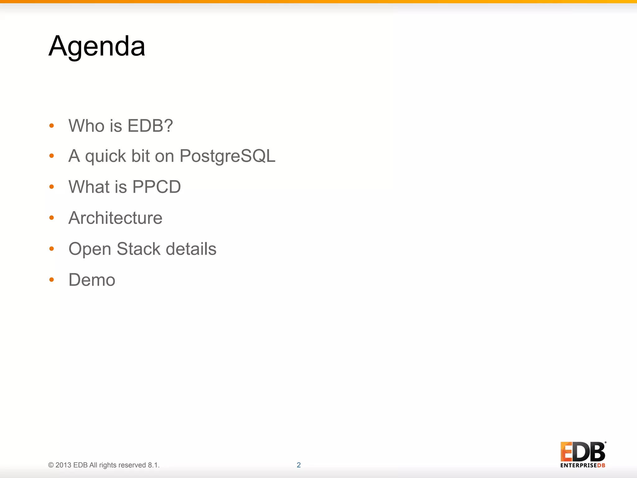 Postgres Plus Cloud Database on OpenStack | PPT