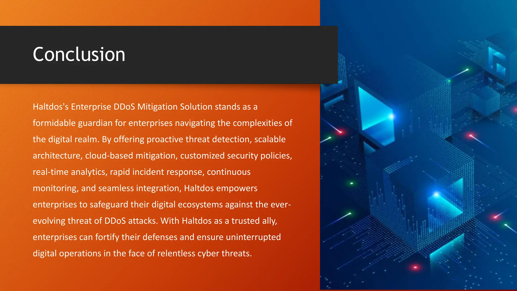 Enterprise DDoS Mitigation Solutions.pptx | Cloud Computing | Internet