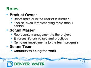 2013 Enterprise Track, Getting GIS done using the Scrum Methodology ...