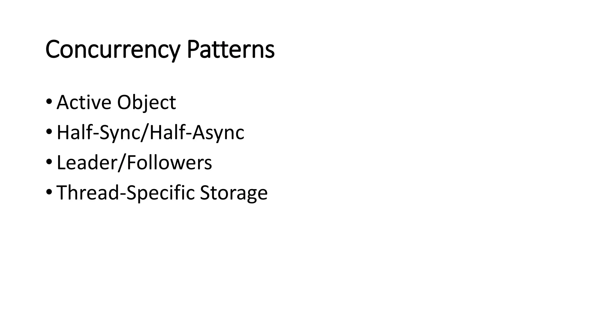 Enterprise Design Pattern: ACID principal ,Concurrency Patterns | PPTX