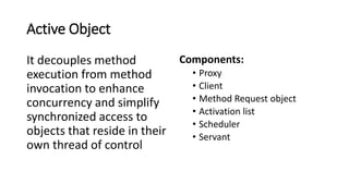 Enterprise Design Pattern: ACID principal ,Concurrency Patterns | PPTX