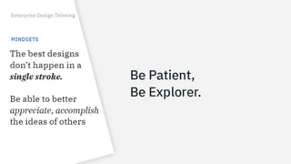 Enterprise Design Thinking | PPTX