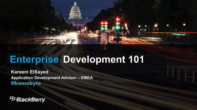 Enterprise Apps Development 101 | PPT