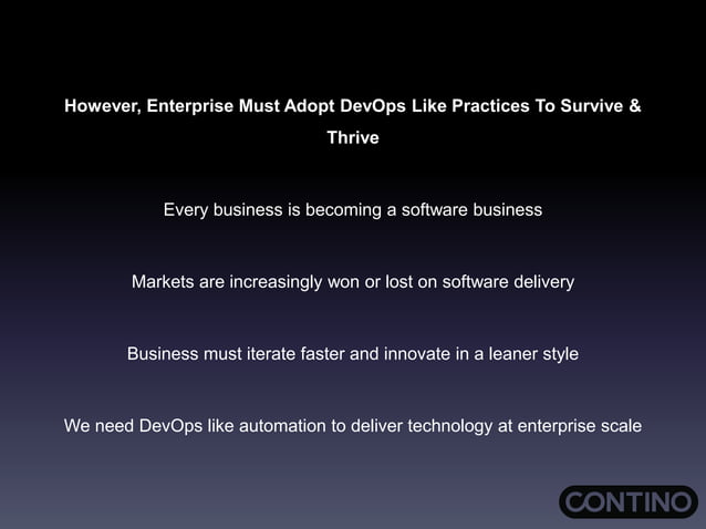 Enterprise DevOps | PPT
