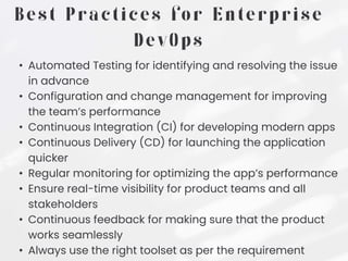 Enterprise DevOps- Importance and Key Benefits You Need to Know-Silver ...
