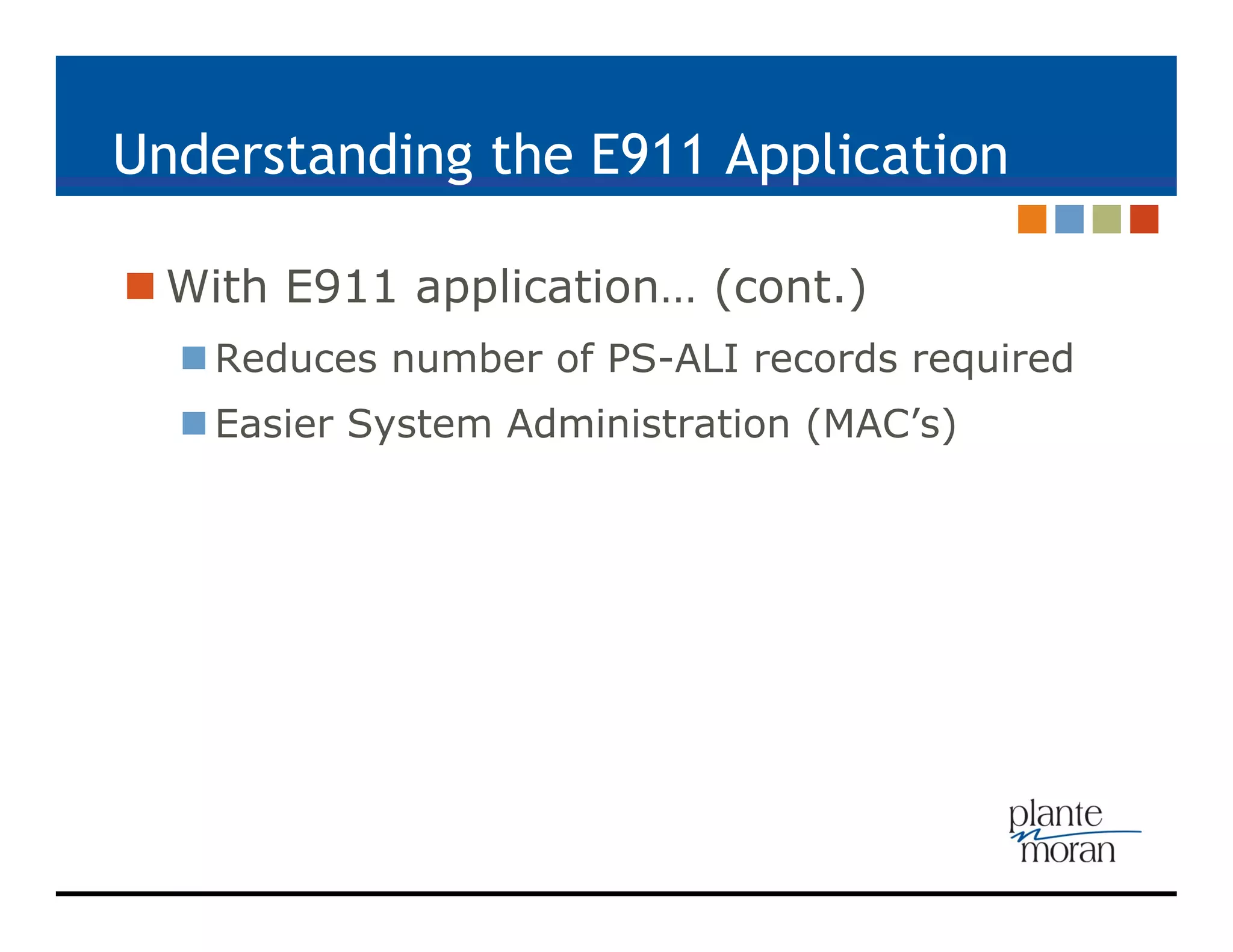 Enterprise E911 | PPT