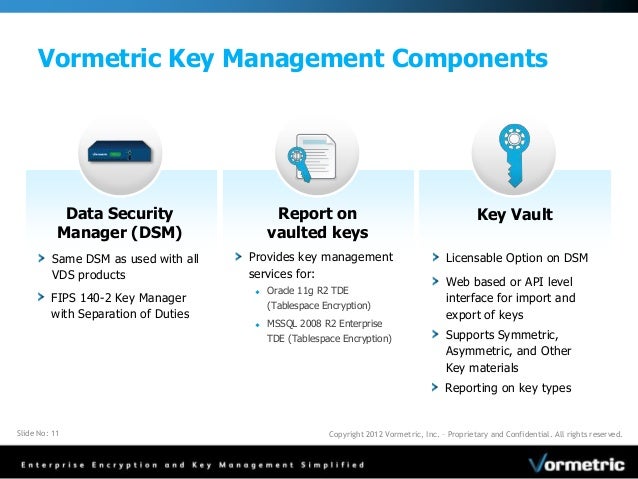 Enterprise Encryption and Key Management Strategy | Vormetric