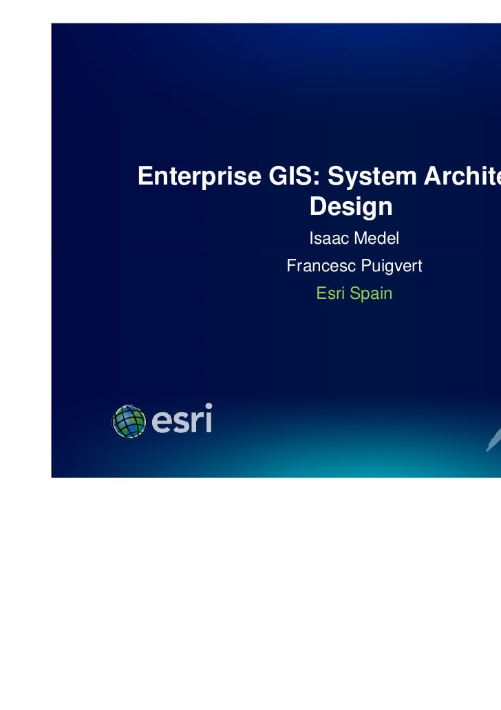 Enterprise GIS