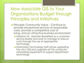 Enterprise GIS Planning and Framework | PPTX