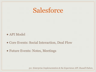 Enterprise Implementation & the Experience API | PPT