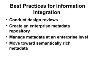 Enterprise Information Integration | PPT