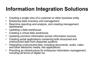 Enterprise Information Integration | PPT