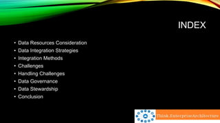 Enterprise integration Data Resource consideration | PPTX