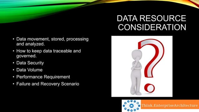 Enterprise integration Data Resource consideration | PPTX