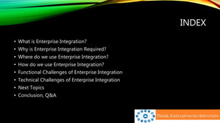EA - Enterprise Integration Introduction | PPTX | Information Services ...