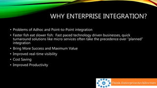 EA - Enterprise Integration Introduction | PPTX | Information Services ...