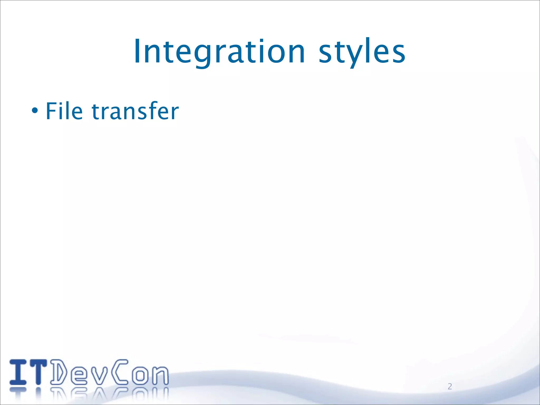 Enterprise Integration Patterns | PPT
