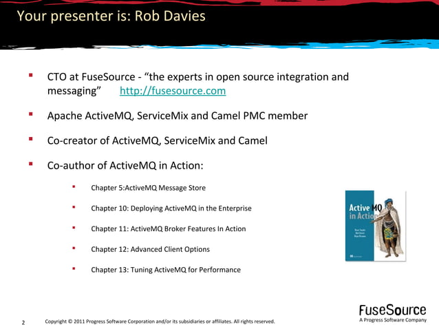 Enterprise Integration Patterns with ActiveMQ | PPT