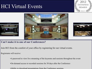 Enterprise Membership with HCI | PPT