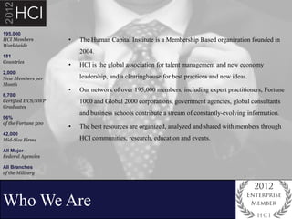 Enterprise Membership with HCI | PPT