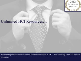 Enterprise Membership with HCI | PPT