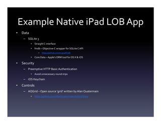 Enterprise iPad Development Without Notes | PDF