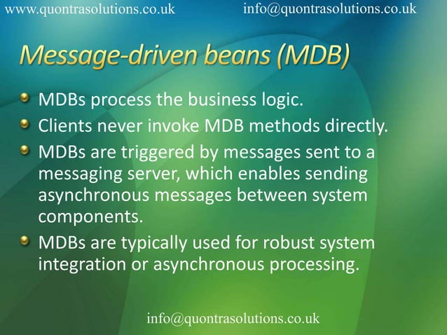 Enterprise java beans | PPTX