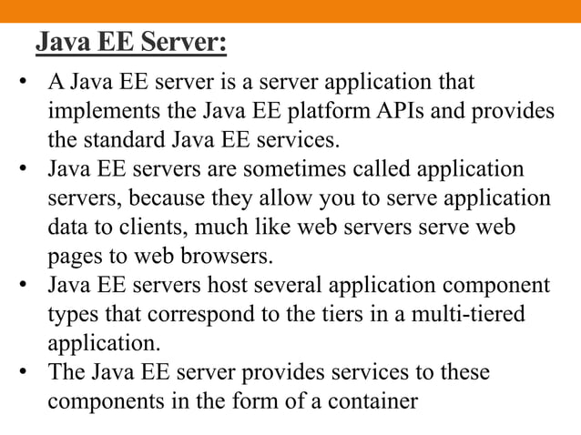 Enterprise java unit-1_chapter-2 | PPT