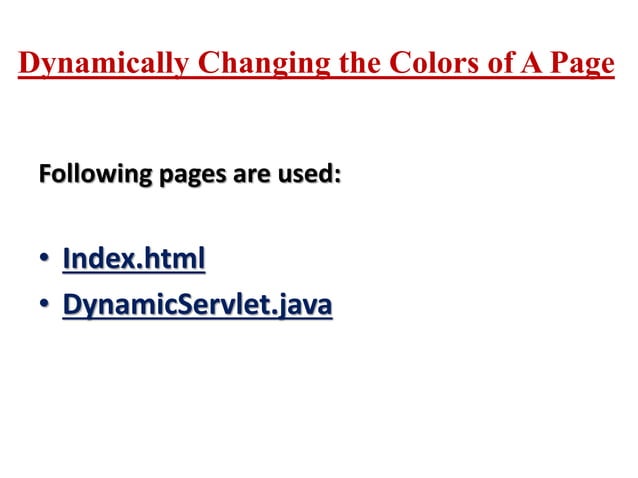 Enterprise java unit-2_chapter-2 | PPT