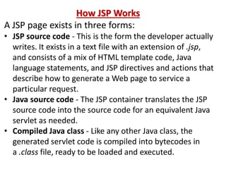 Enterprise java unit-3_chapter-1-jsp | PDF