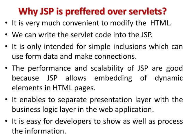 Enterprise java unit-3_chapter-1-jsp | PPT