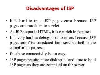 Enterprise java unit-3_chapter-1-jsp | PDF