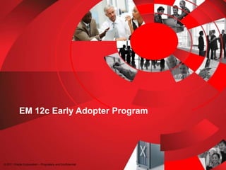 EnterpriseManager12cpptx session for oracle enterprise manager | PPT