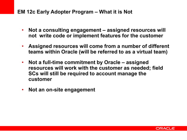 Enterprisemanager12cpptx Session For Oracle Enterprise Manager Ppt