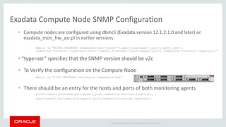 Oracle Enterprise manager SNMP and Exadata | PPTX | Operating Systems ...