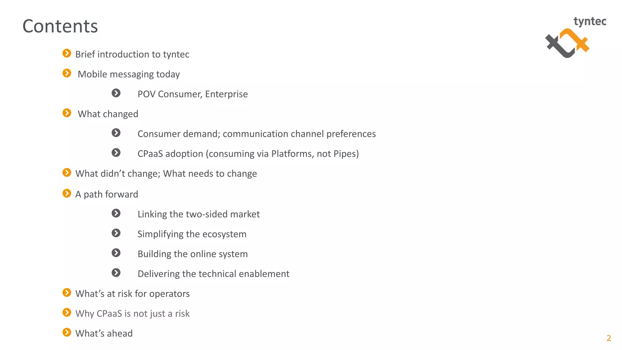 New Enterprise Messaging Ecosystem | PPT